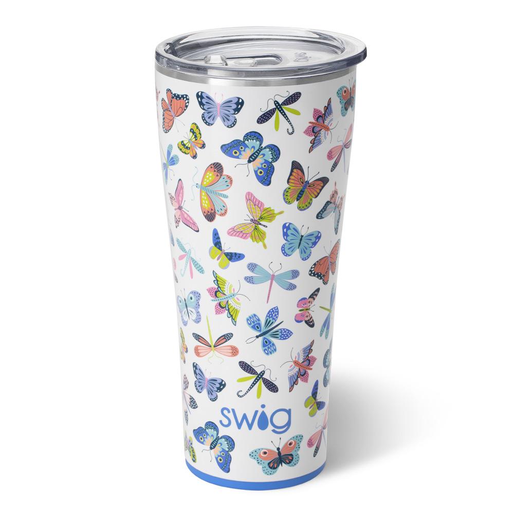 Butterfly Bliss Tumbler (32oz) - Swig Life Wholesale