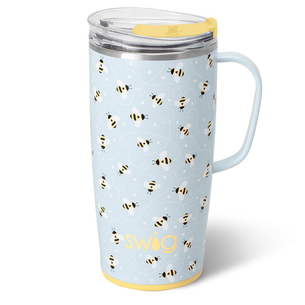 Busy Bee Travel Mug (22oz) - Swig Life Wholesale