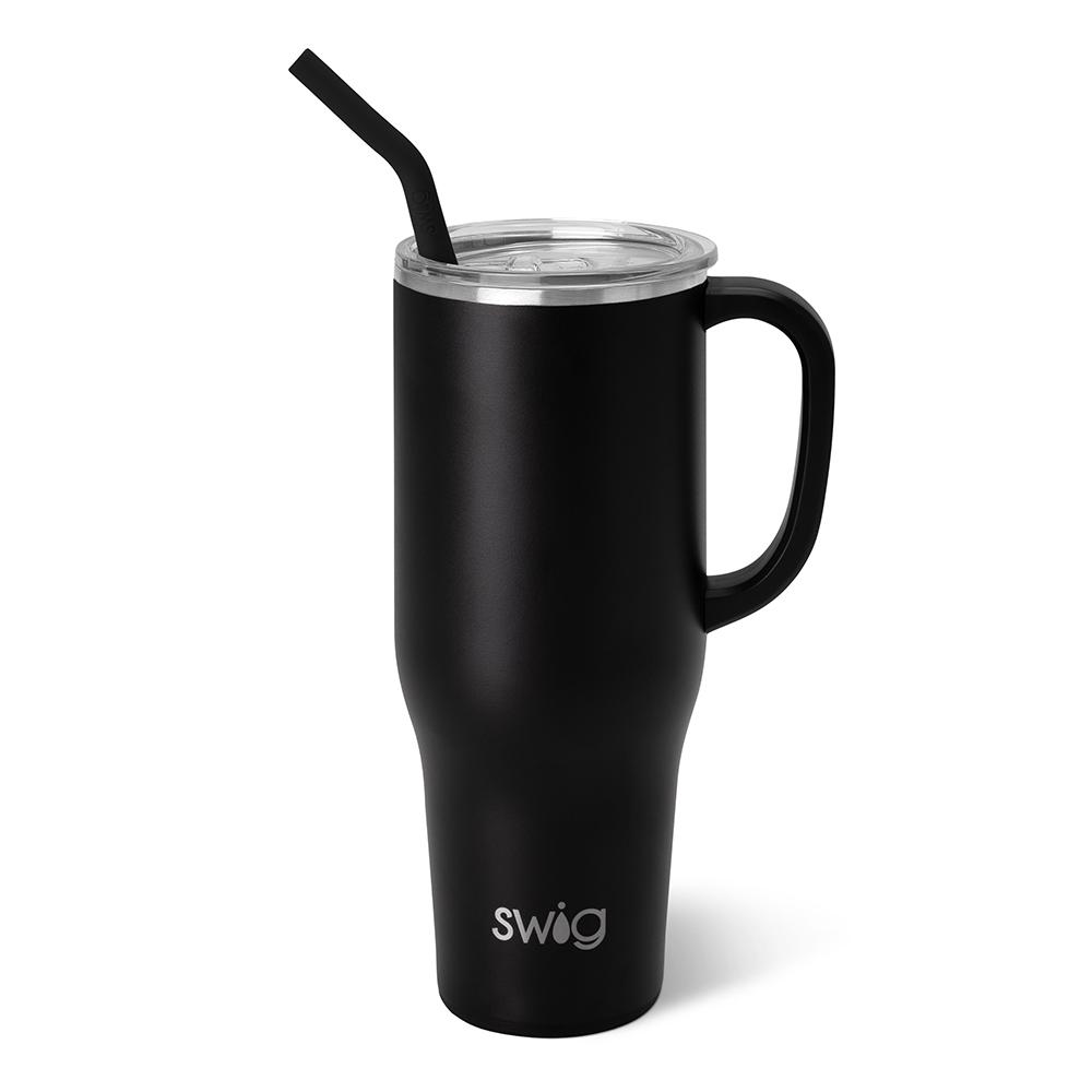 Black 40oz Mega Mug - Swig Life Wholesale