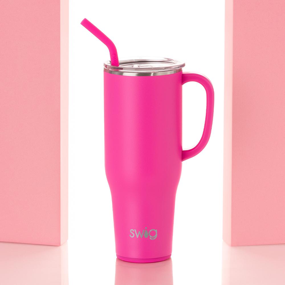 Hot Pink 40oz Mega Mug - Swig Life Wholesale