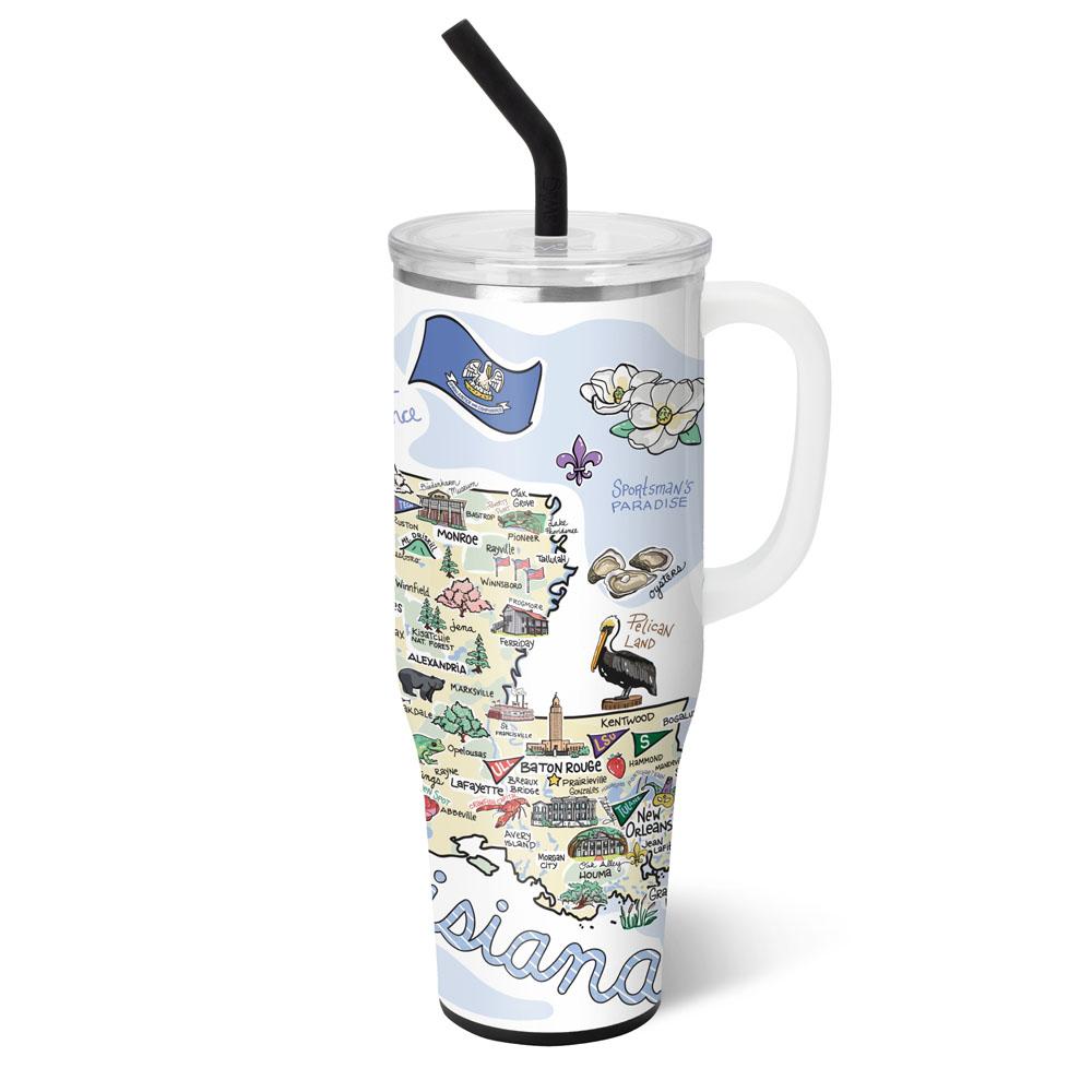 Louisiana Mega Mug 40oz - Swig Life Wholesale