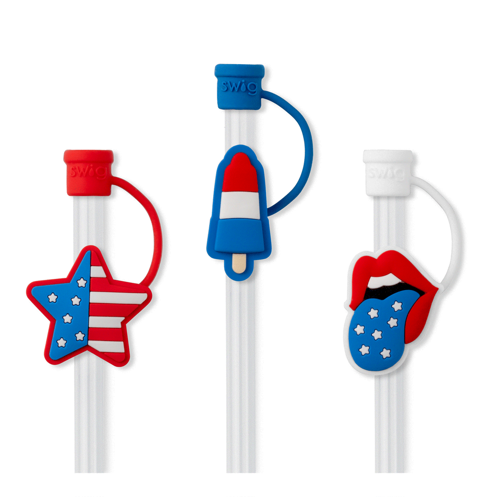 All American Straw Topper Set - Swig Life Wholesale