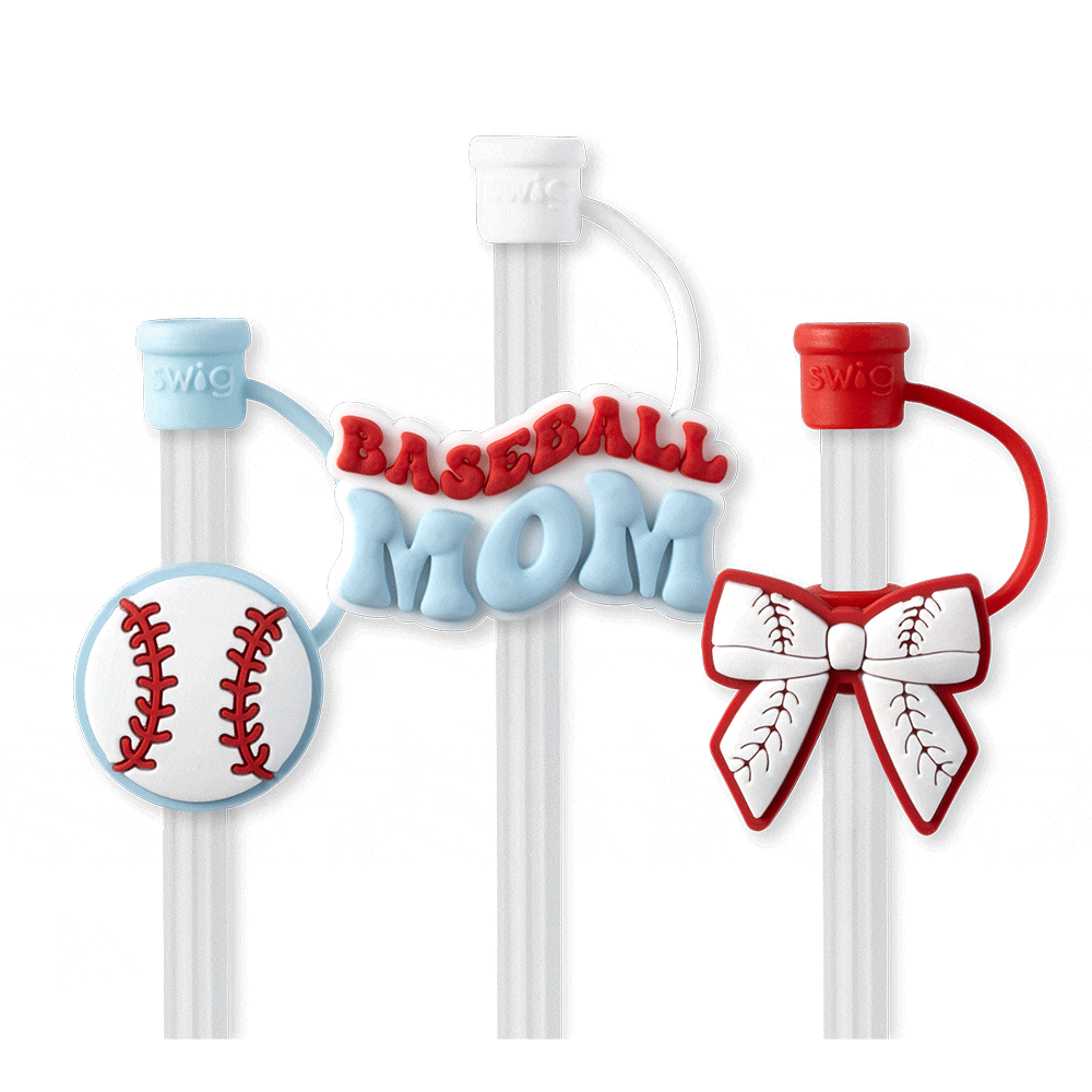 Home Run Straw Topper Set - Swig Life Wholesale