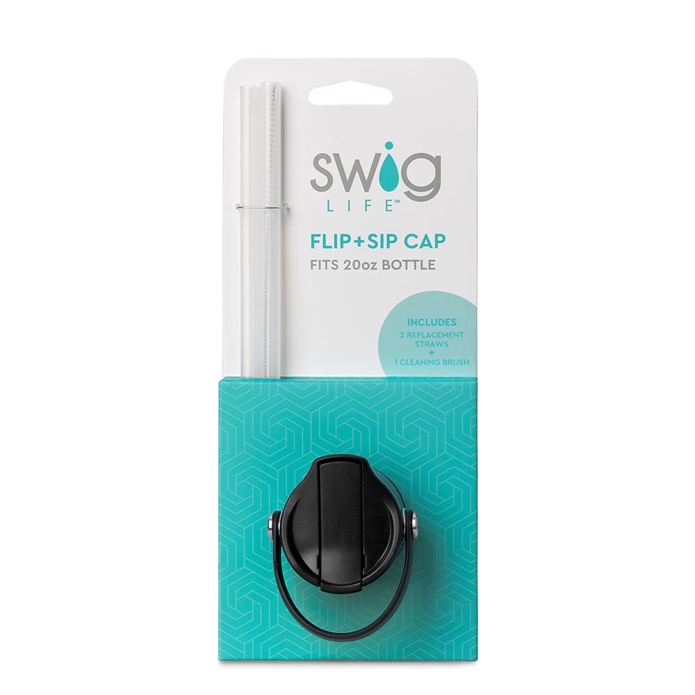 Black Flip + Sip Cap (20oz Bottle)